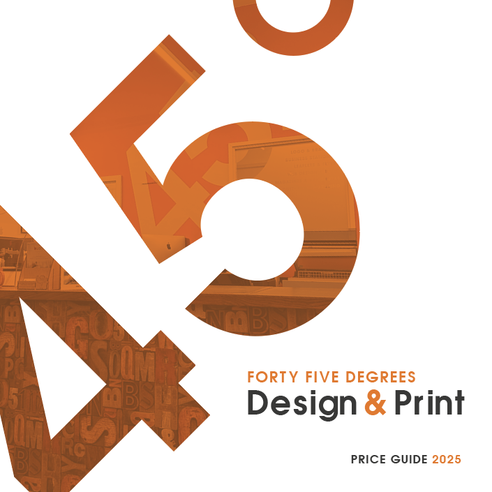 Contact Forty Five Degrees Design & Print
